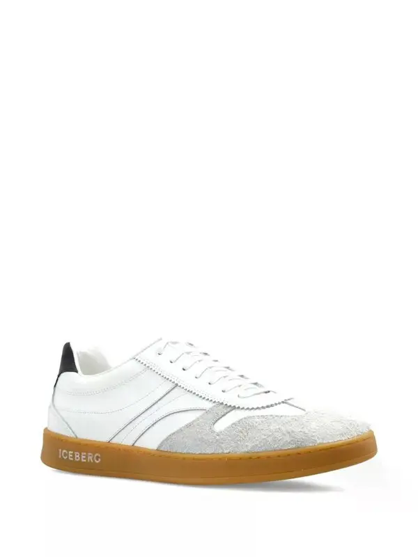 Iceberg Suede Panel Sneakers