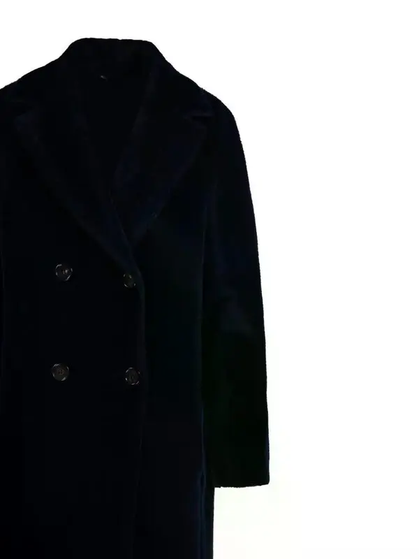 Max Mara Alpaca Wool-blend Double-breasted Coat