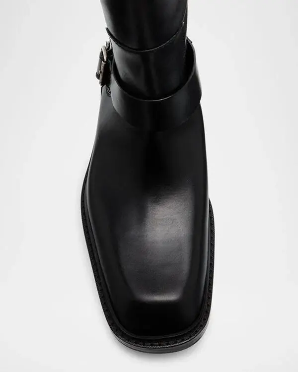 Saint Laurent Vadim Smooth Calfskin High Boots