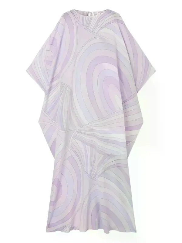 Emilio Pucci Iride-print Maxi Kaftan