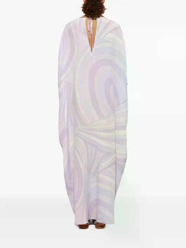 Emilio Pucci Iride-print Maxi Kaftan