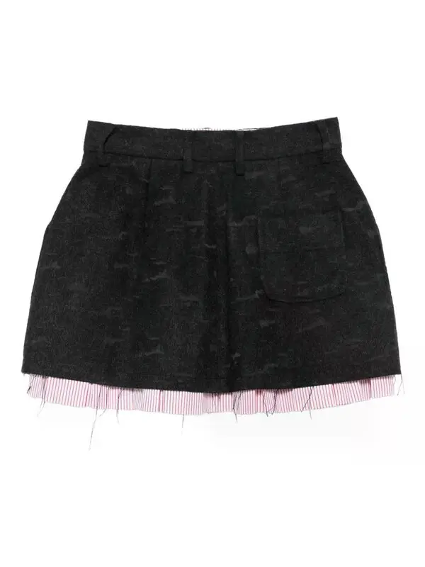 CHARLES JEFFREY Layered A-line Skirt