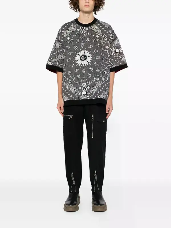 MASTERMIND WORLD Reversible Short-sleeve T-shirt