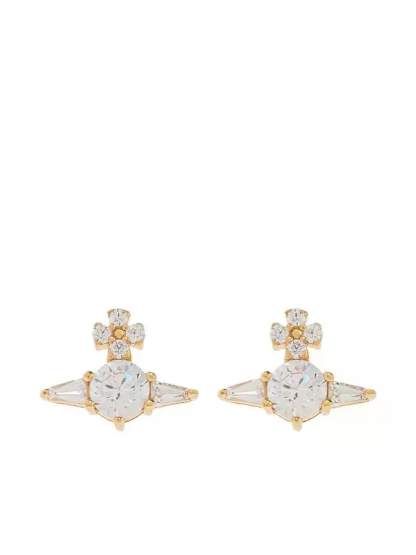 VIVIENNE WESTWOOD Orb Embellished Earrings - Gold