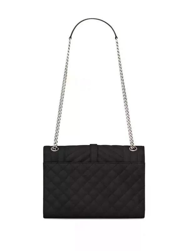 Saint Laurent Medium Envelope Shoulder Bag - Black