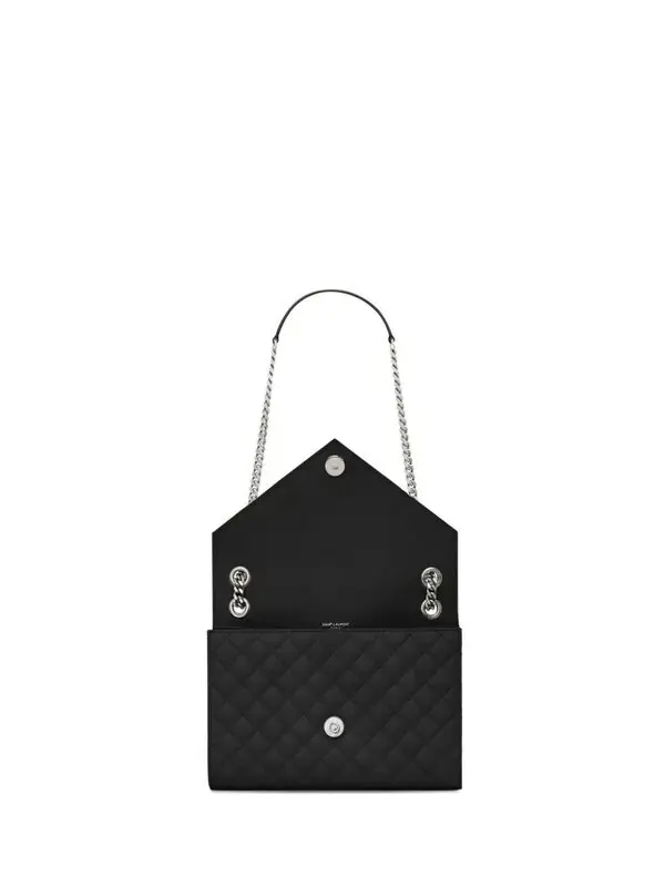 Saint Laurent Medium Envelope Shoulder Bag - Black