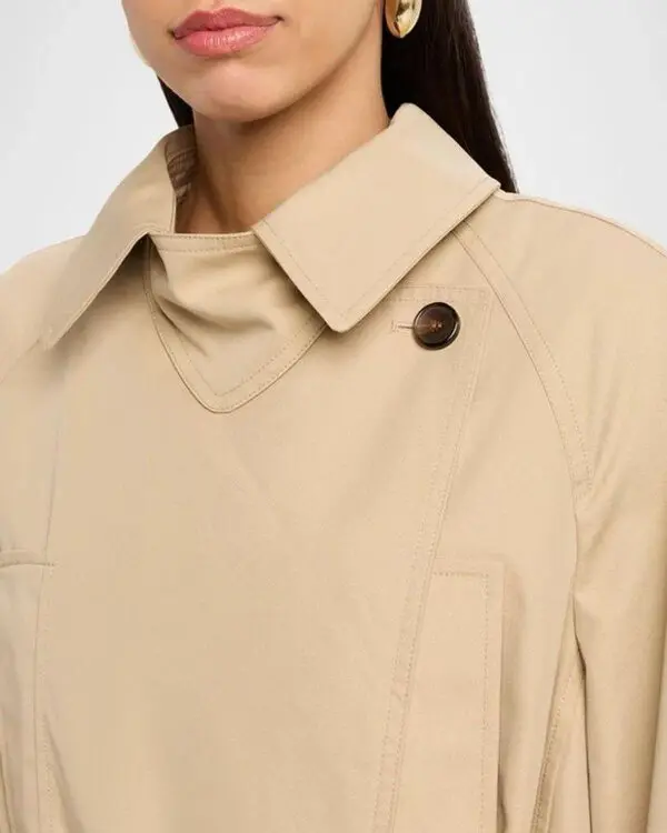 A.L.C. Asher Trench Coat - Beige