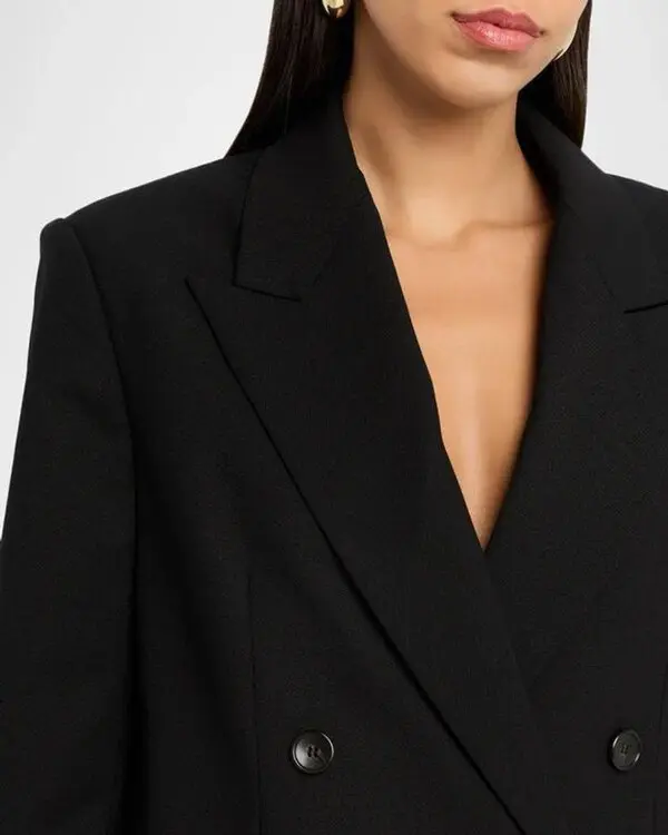 A.L.C. Calla Oversized Tailored Jacket - Black