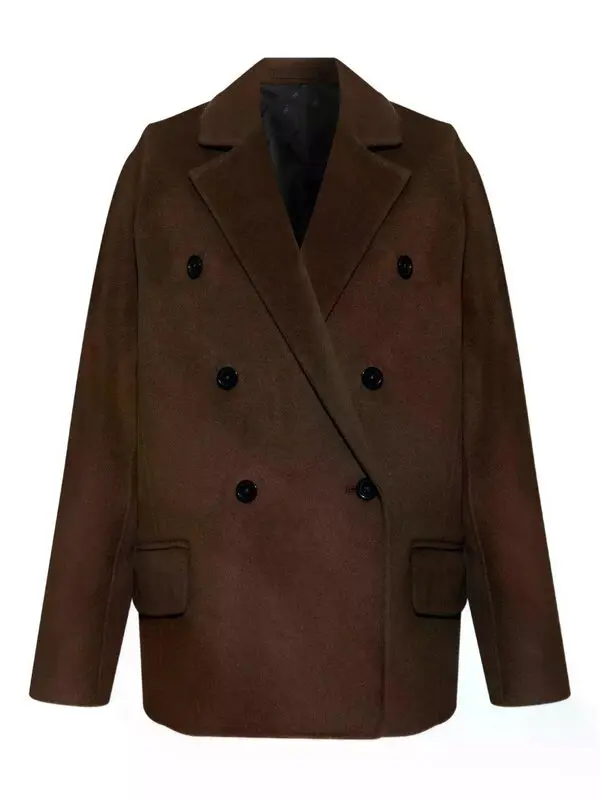STAND STUDIO Wool-blend Double-breasted Jacket