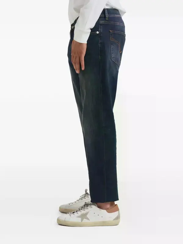 DONDUP Five-pocket Straight Leg Jeans
