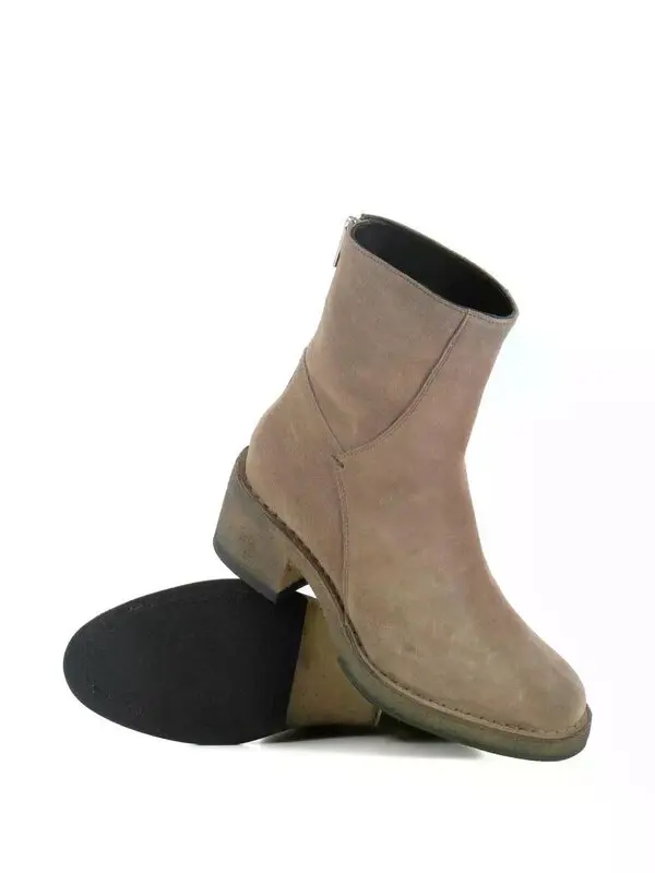 PANTANETTI 60mm Suede Ankle Boots