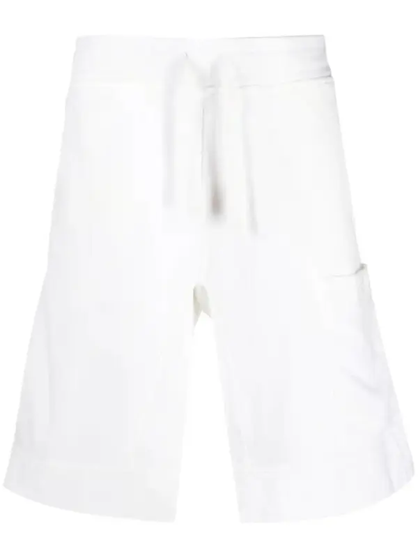 TEN C Side Patch-pocket Drawstring Shorts