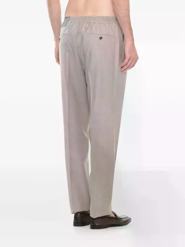 Incotex Tailored Trousers With Drawstring Waist - Neutrals