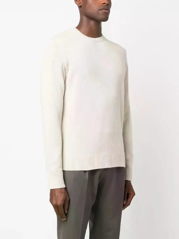 ROBERTO COLLINA Crew-neck Merino-cashmere Jumper