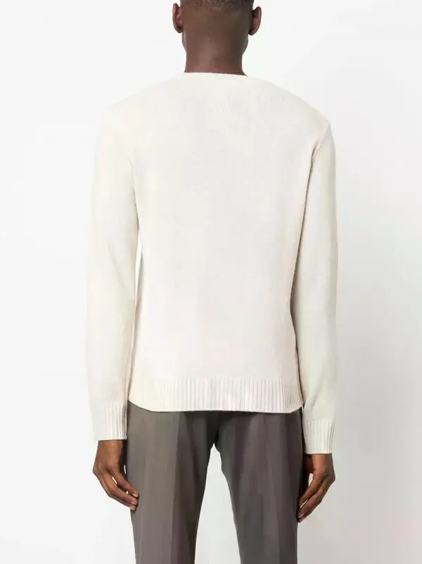 ROBERTO COLLINA Crew-neck Merino-cashmere Jumper