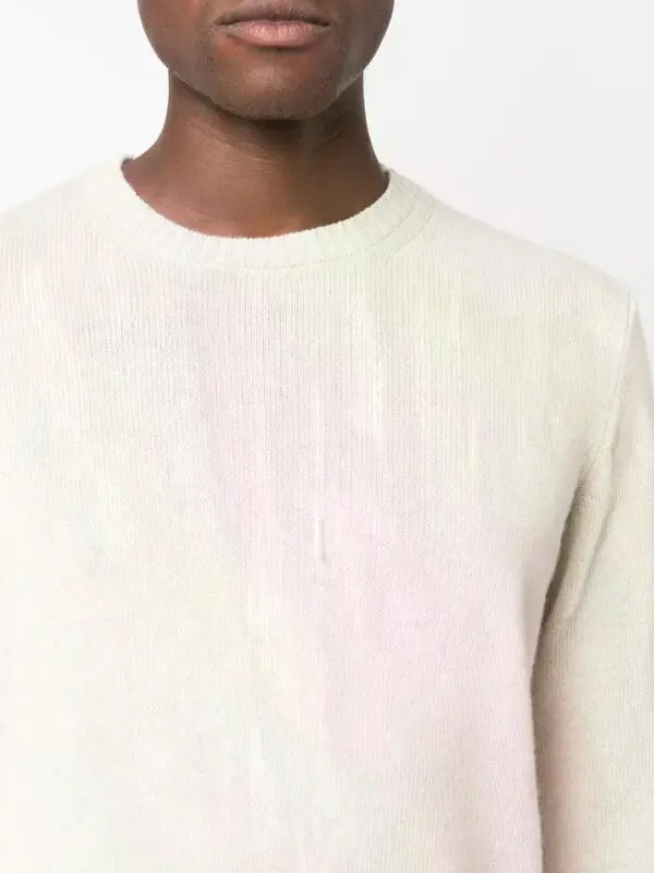 ROBERTO COLLINA Crew-neck Merino-cashmere Jumper
