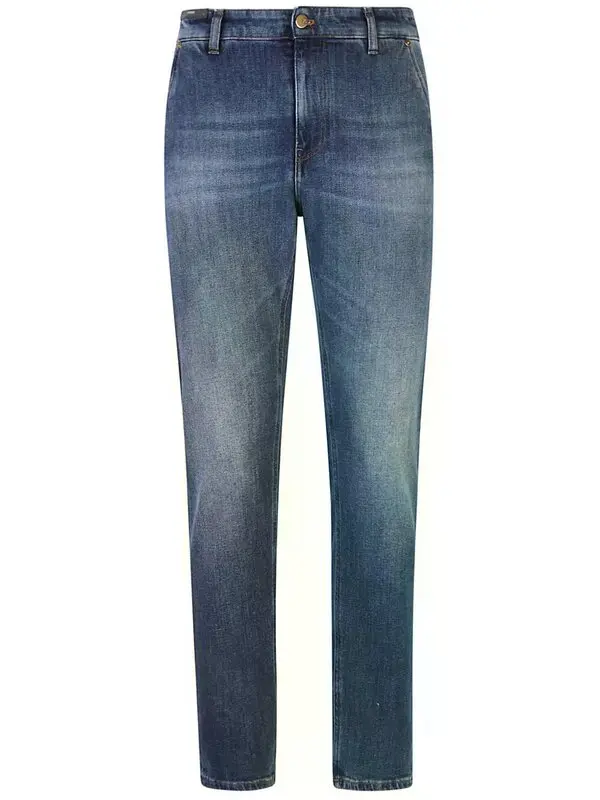 PT TORINO Mid-rise Slim-fit Jeans - Blue
