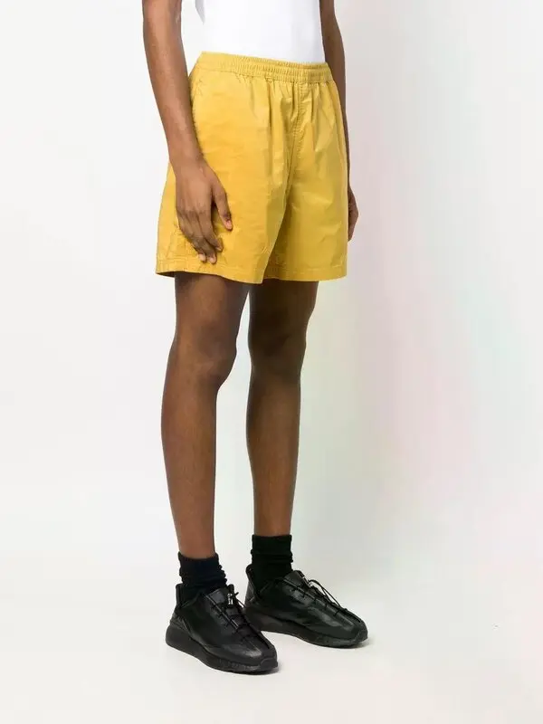 PLEASURES Embossed Logo Bermuda Shorts