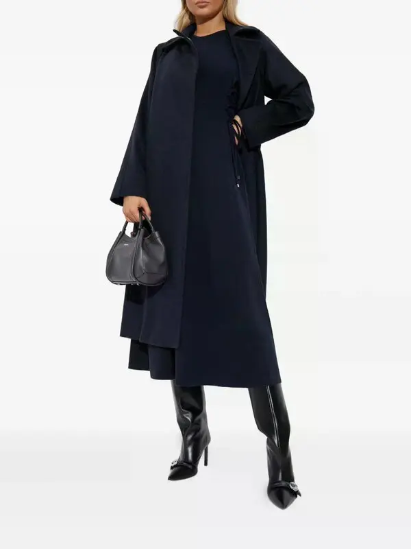 Max Mara Manuela Belted Coat - Blue