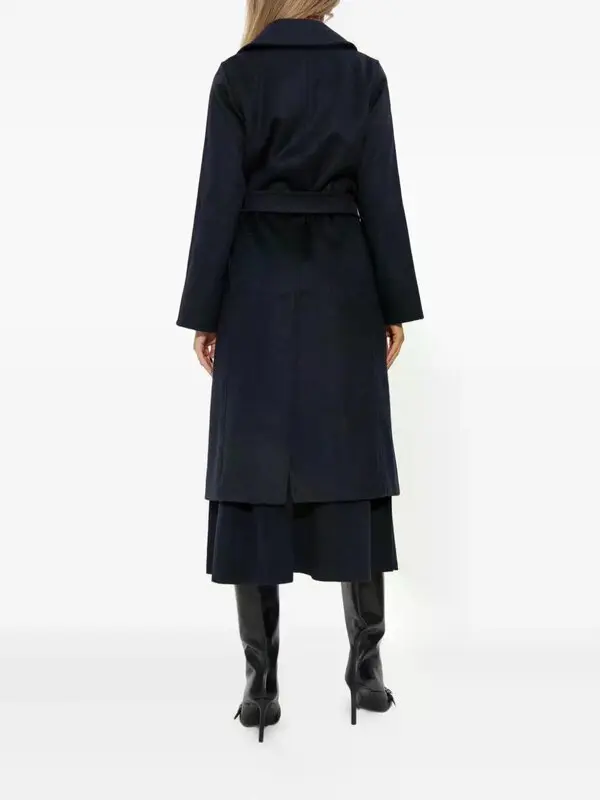 Max Mara Manuela Belted Coat - Blue