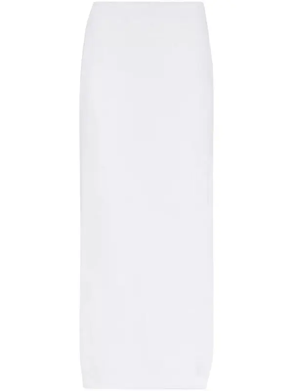 Brunello Cucinelli High-waisted Ribbed Skirt