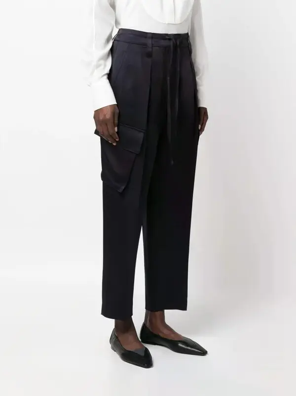 Brunello Cucinelli Tailored Cropped Cargo Trousers