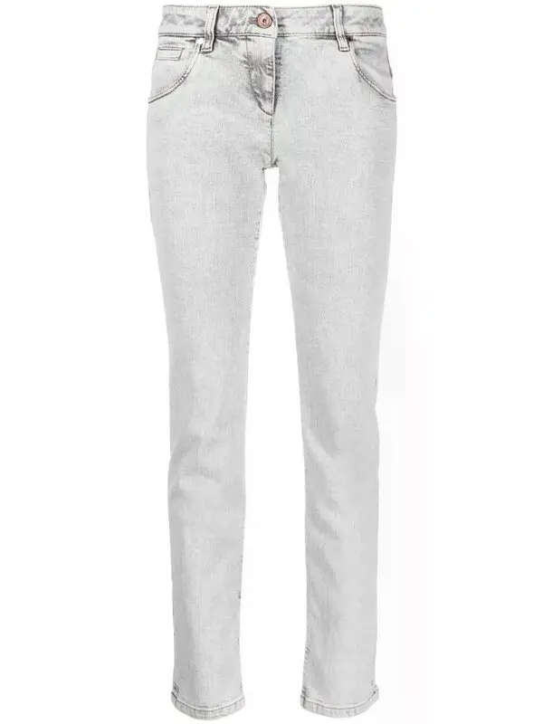 Brunello Cucinelli Stretch-cotton Skinny Jeans