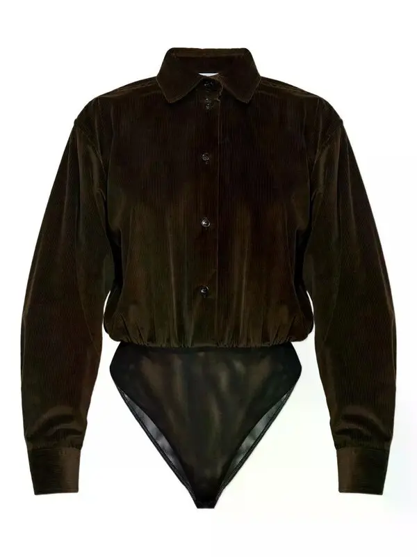 Max Mara Corduroy Bodysuit