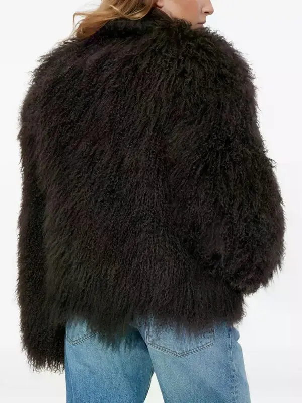 STAND STUDIO Lamb Fur Jacket