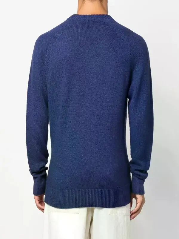 Malo Cashmere Crew-neck Jumper - Blue