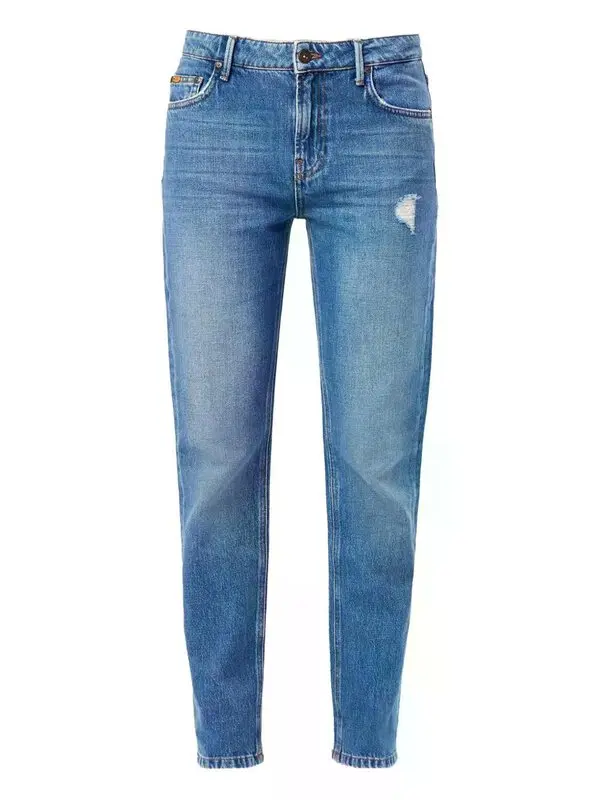 NO44 Ripped Boyfriend Jeans
