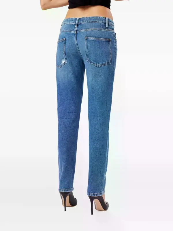 NO44 Ripped Boyfriend Jeans