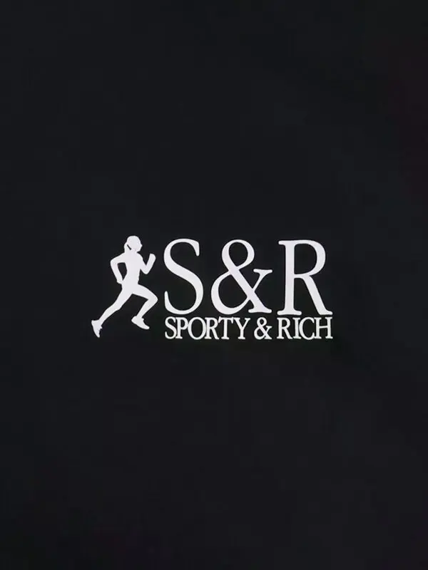 Sporty & Rich Logo Cropped Tank Top