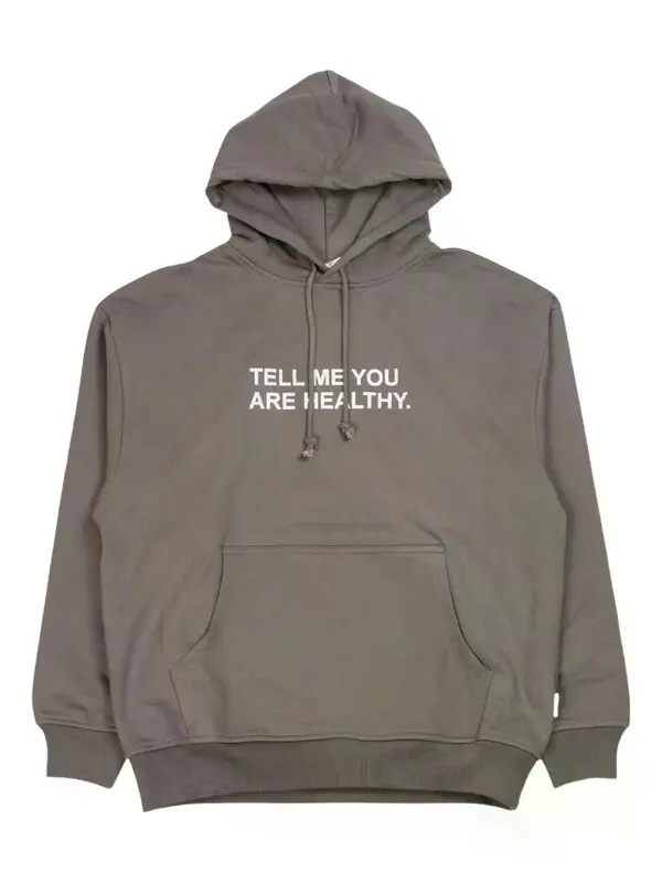 RASSVET Bear-print Hooded Sweatshirt