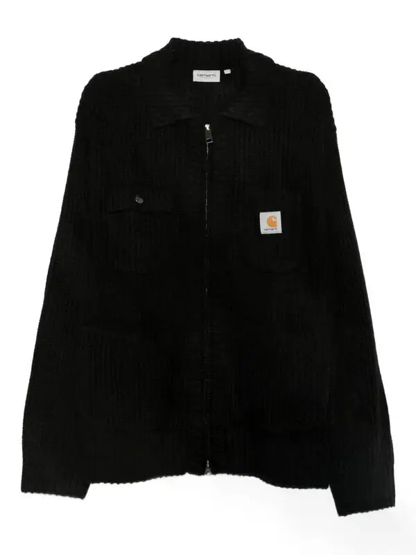Carhartt Work In Progress Logo-patch Cardigan