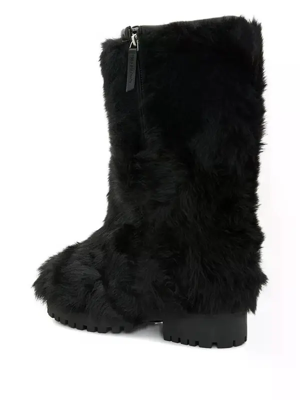 YVES SALOMON Shearling Knee-high Boots