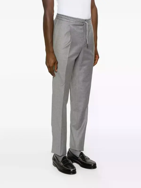 Incotex Drawstring Wool Trousers