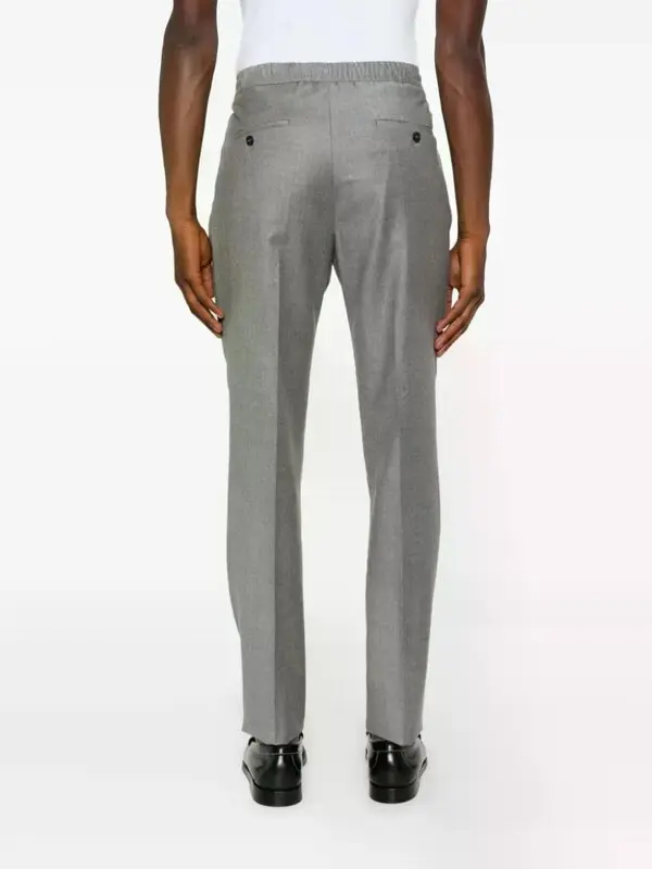 Incotex Drawstring Wool Trousers