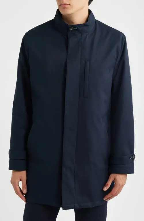 Hart Schaffner Marx Colfax Waterproof Raincoat - Navy