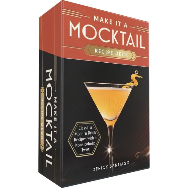 SIMON AND SCHUSTER Make It A Mocktail' Recipe Deck