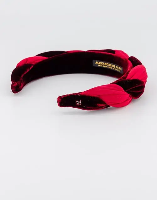Alexandre De Paris Olympe Braided Headband