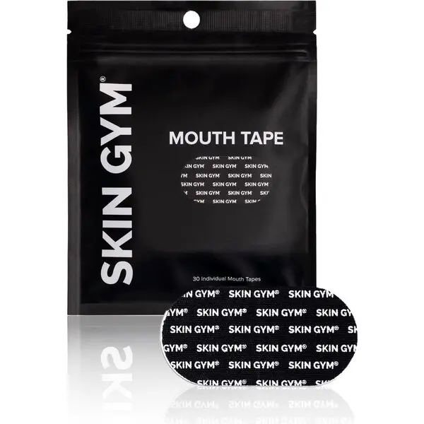 SKIN GYM 30-pack Mouth Tape - Black