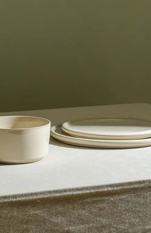 STONE + LAIN Eden Stoneware 24-piece Dinnerware Set