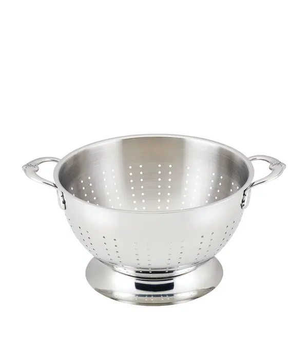 HESTAN Stainless Steel Colander - Silver