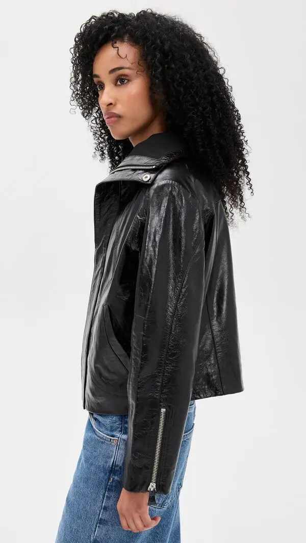 Ba&sh Bernie Leather Jacket