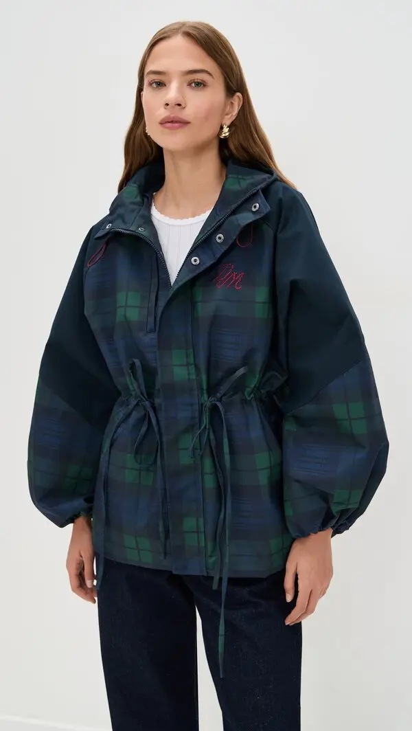DAMSON MADDER Liu Raincoat - Navy