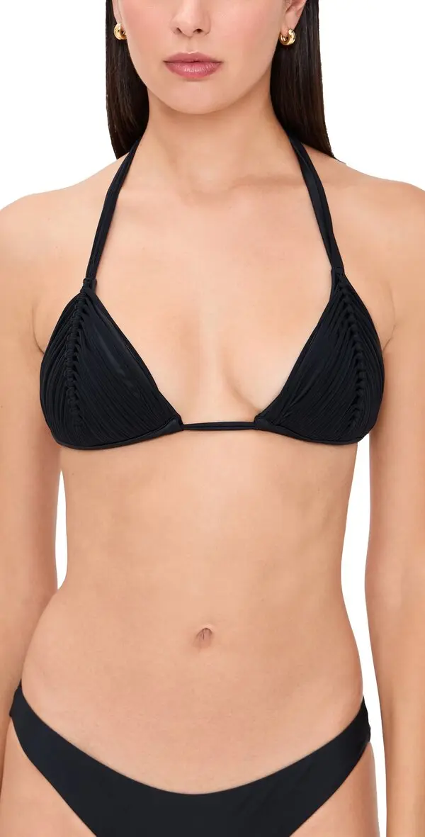 PQ Isla Triangle Bikini Top - Midnight