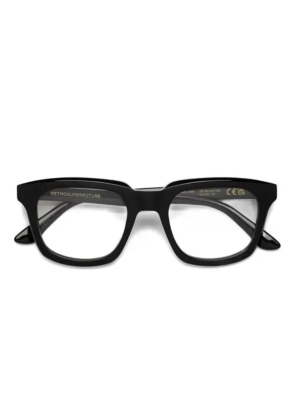 RETROSUPERFUTURE Numero 132 Square-frame Glasses - Black