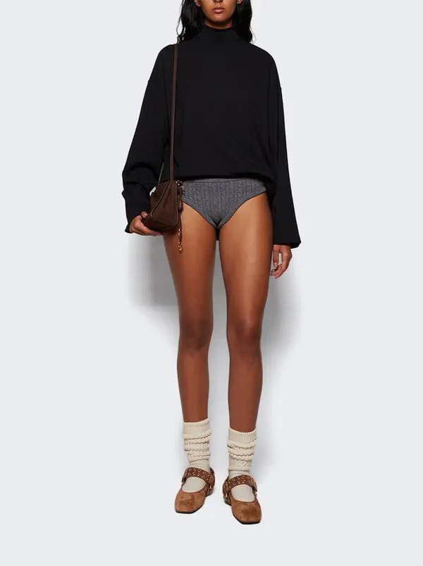 Zeynep Arçay X Camille Charriã¨re Micro Cashmere Shorts