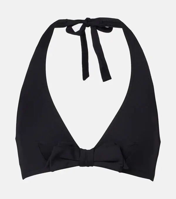 ERES Halterneck Bikini Top - Black